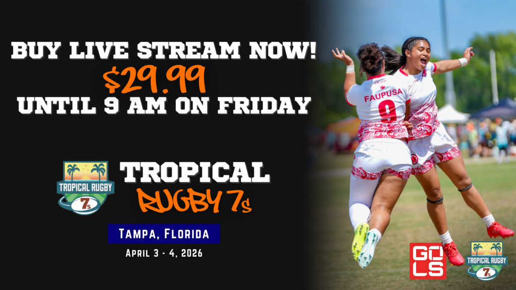 2026 Tropical Rugby 7s - Game On Live Studio